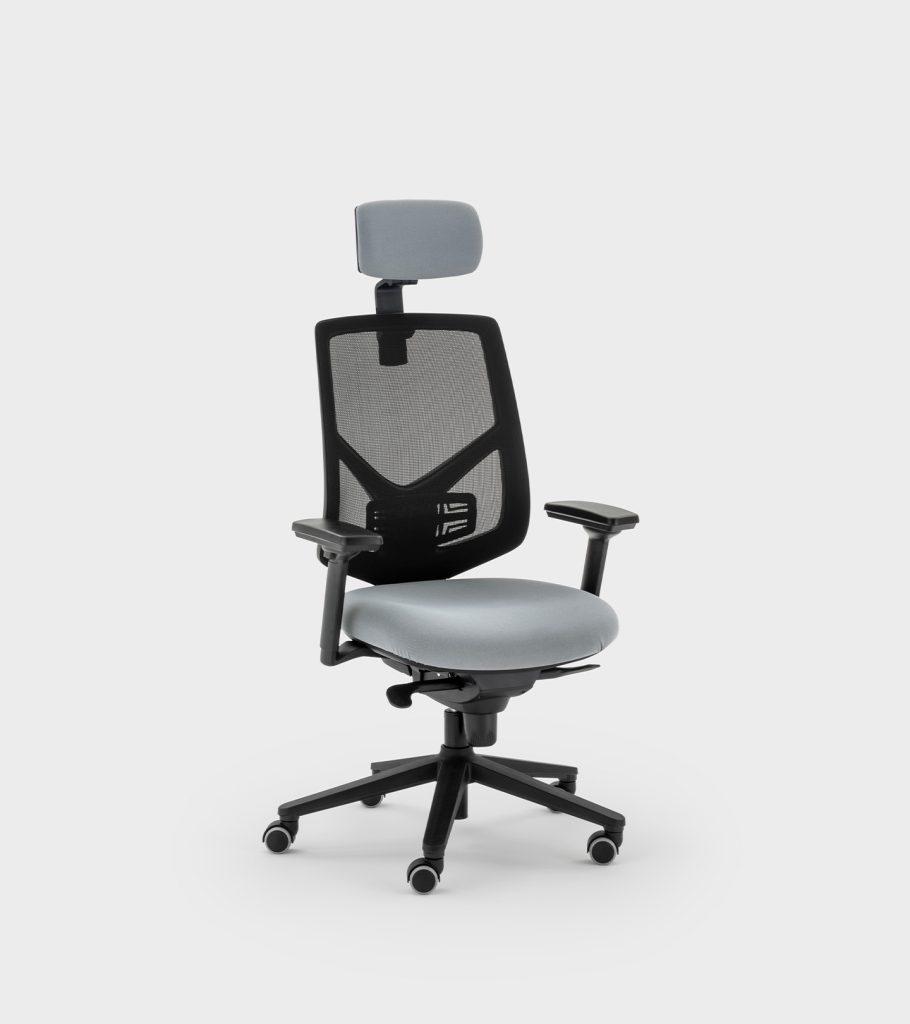 Executive armchair with mesh backrest - Viganò & C.